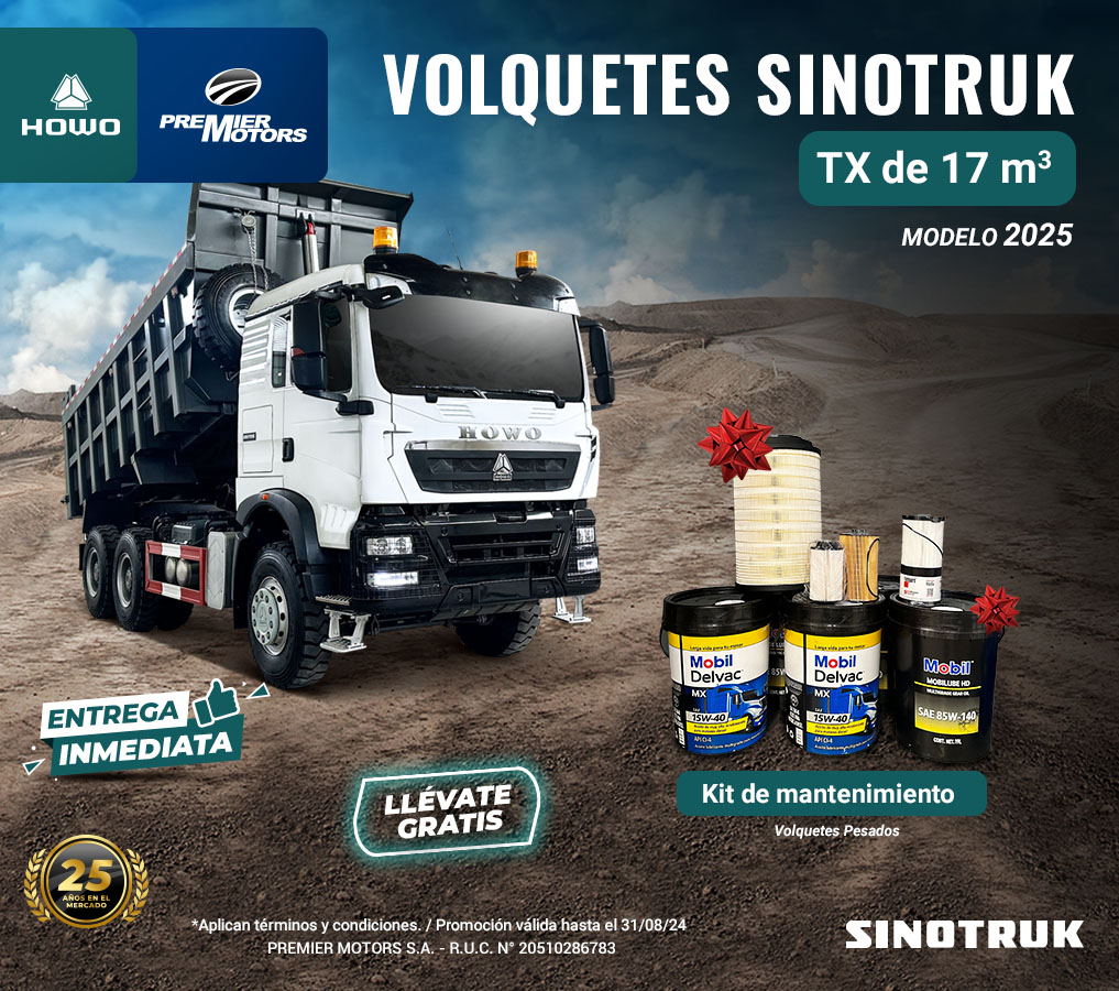 COTIZAR VOLQUETE SINOTRUK HOWO T7H 16 M3- PREMIER MOTORS SA